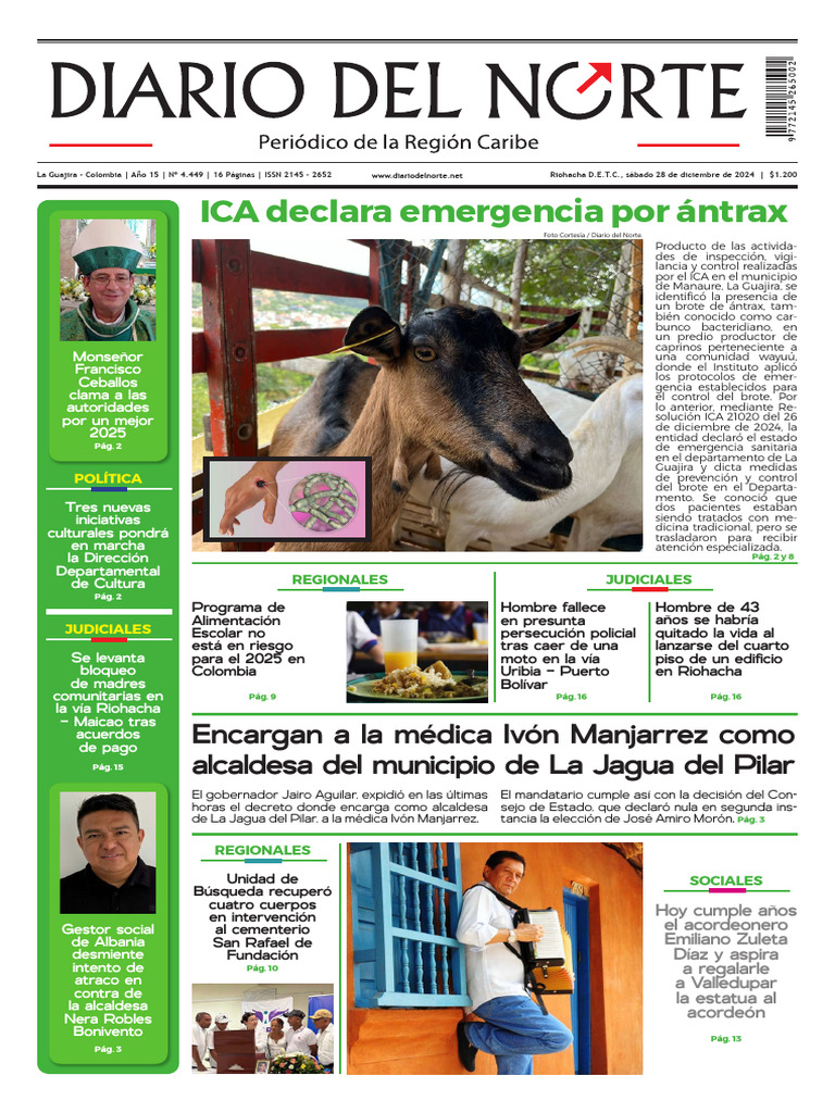 Diario Del Norte 28 de Diciembre de 2024 | PDF