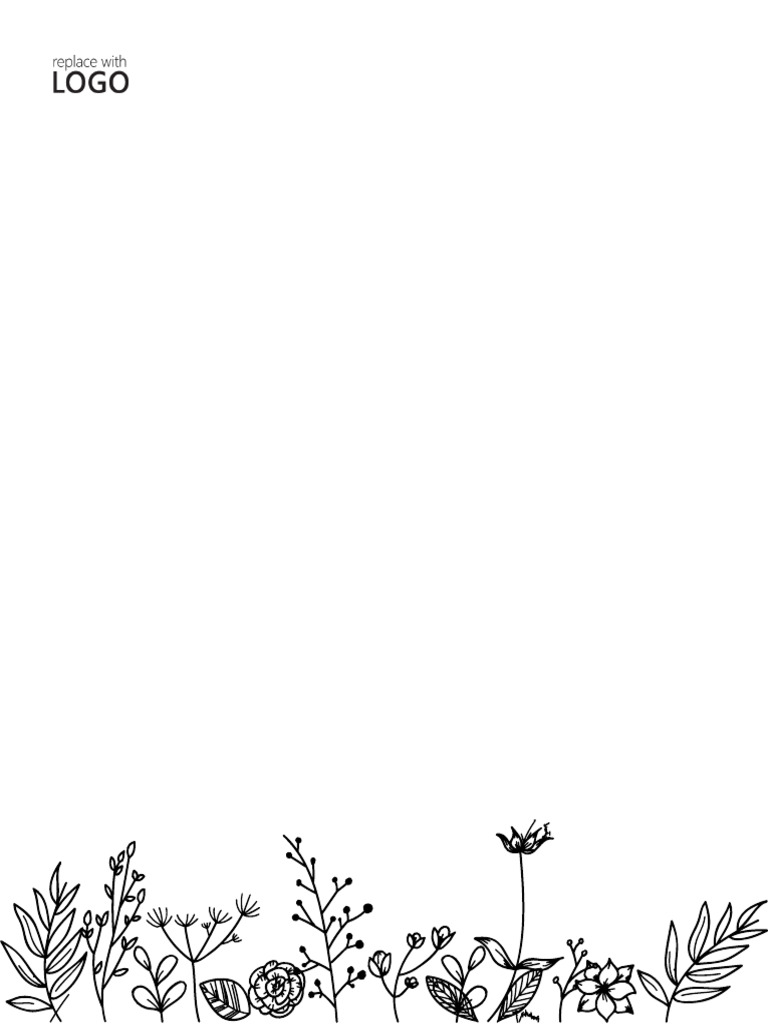 Floral Memo Template | PDF