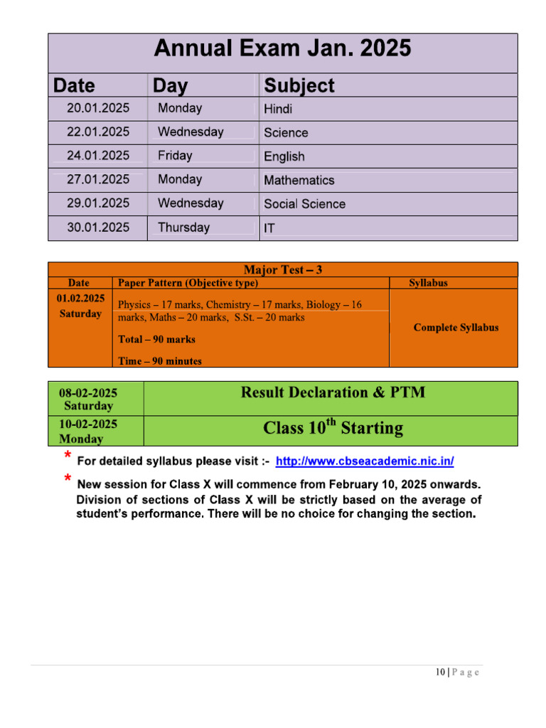 Ix Annual Exam 2024-25 | PDF