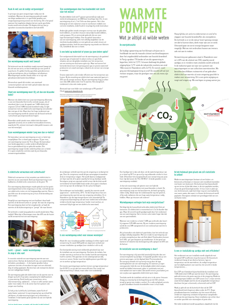 Folder Warmtepompen - PWV (2023) | PDF