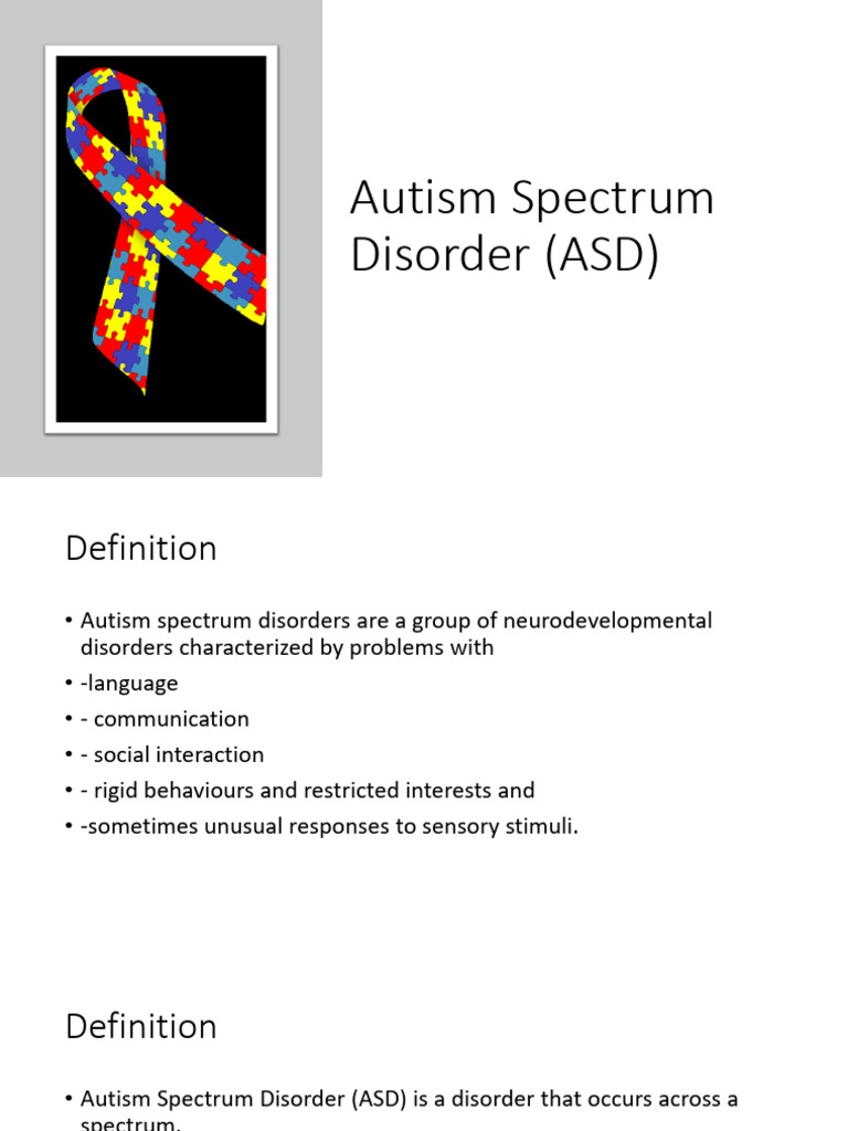 Autism Spectrum Disorder | PDF | Autism | Autism Spectrum