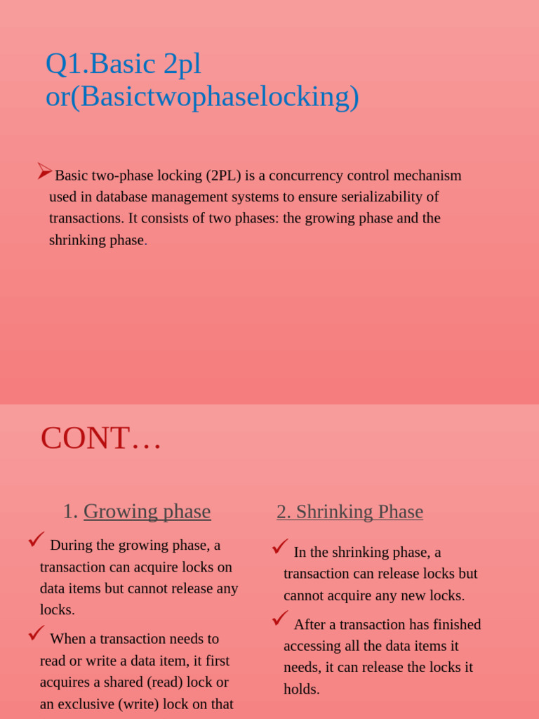 ADVANCED DATABASE SYSTEM - PPTX (II) | PDF | Database Transaction | Computer Data