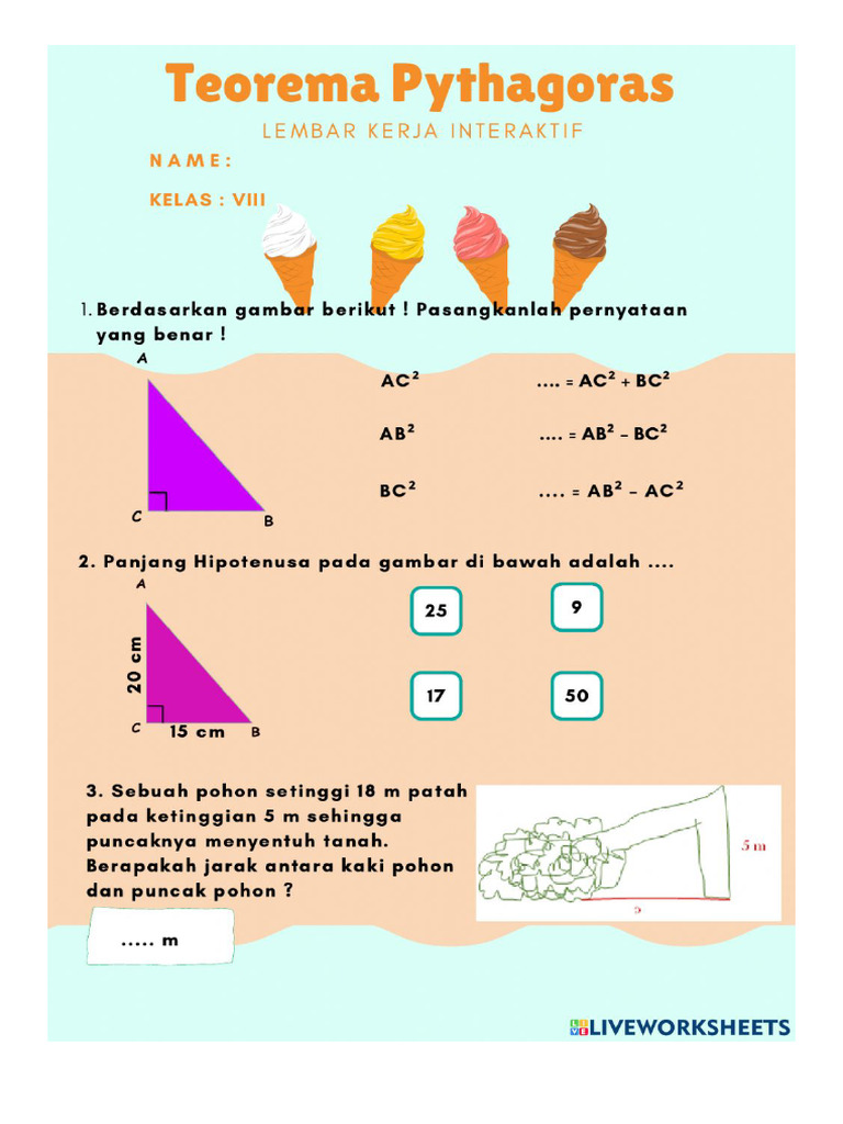 Soal Pythagoras | PDF