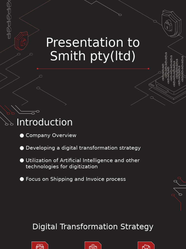 Deloitte's Digital Transformation Strategy | PDF