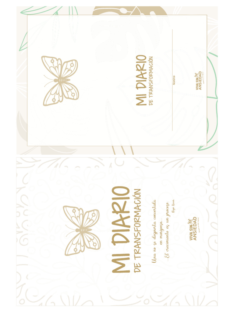 Mi Diario de Transformación | PDF