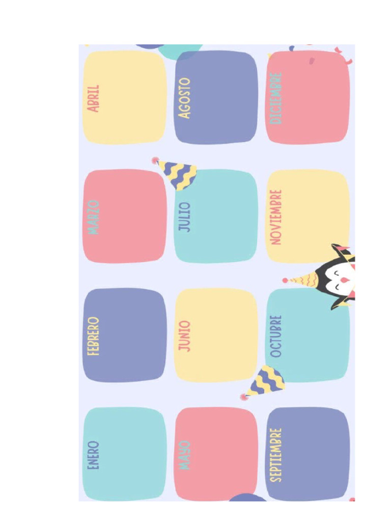 CALENDARIO CON FECHAS IMPORTANTES | PDF