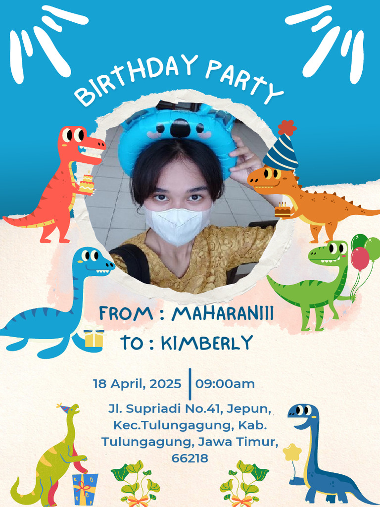 Undangan Ultah Informal | PDF