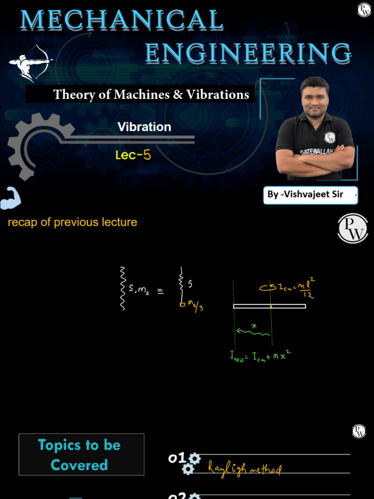 Vibration 05 _ Class Notes | PDF