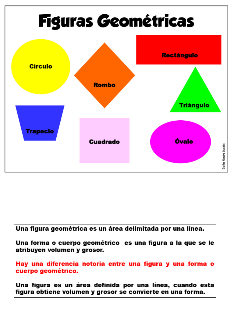Figuras Geometricas Vocales y Colores | PDF