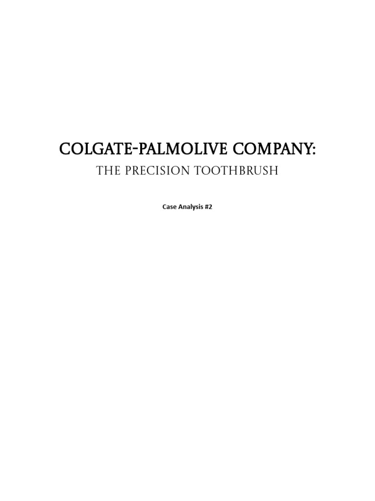 Copy of Colgate-Palmolive Company-2 | PDF | Brand | Marketing
