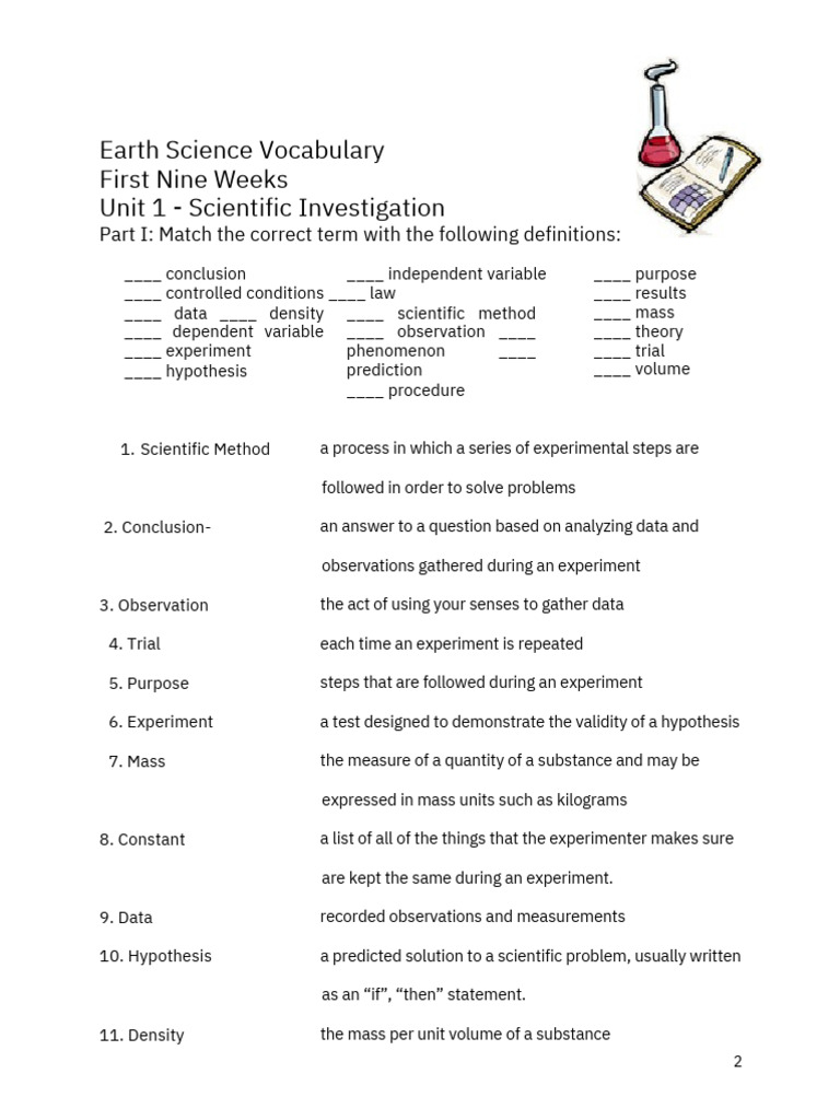 - Unit 1-Scientific Method.pdf | PDF | Experiment | Scientific Method