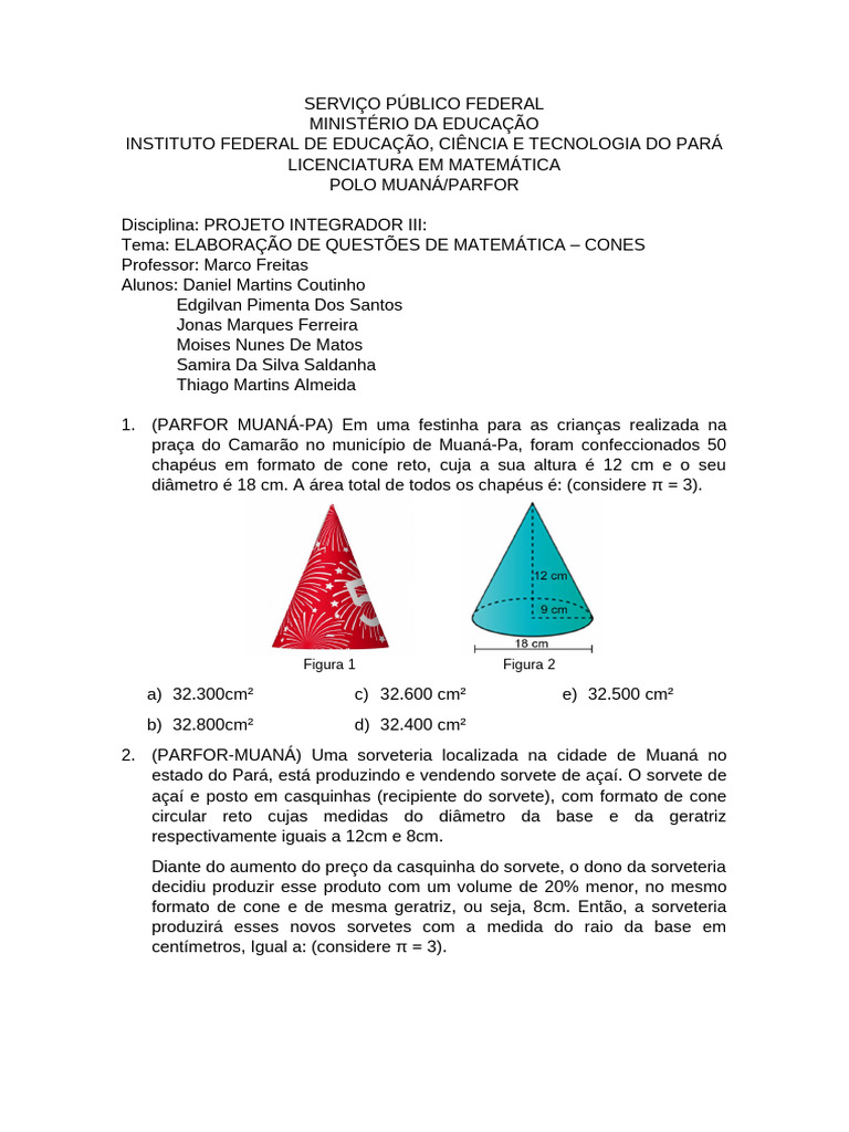 PROJETO INTEGRADOR III | PDF