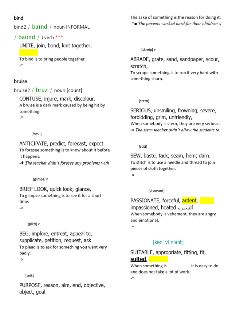 4000 Essential Words 504 1100 Vocabulary With Synonym & Antonyms ...