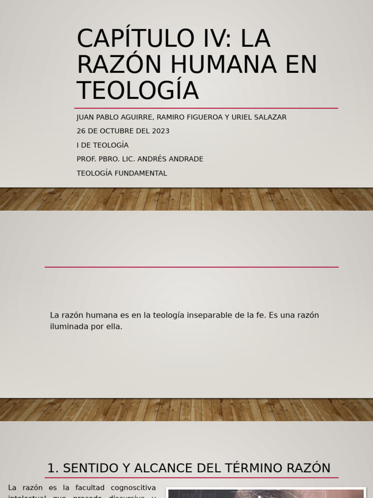 Modos historicos de entender la relacion fe y razon | PDF | Razón | Fe