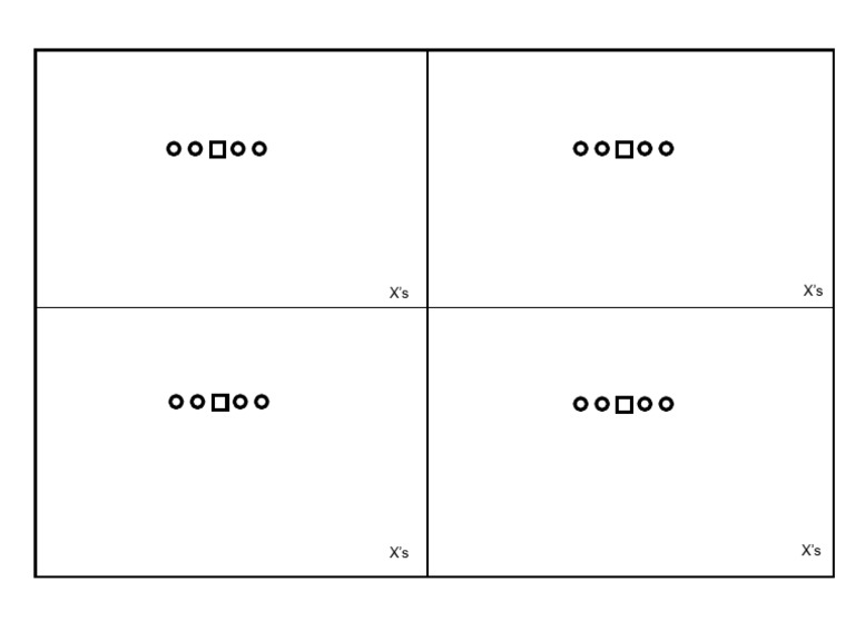 Formation Hit Chart Template 4box | PDF