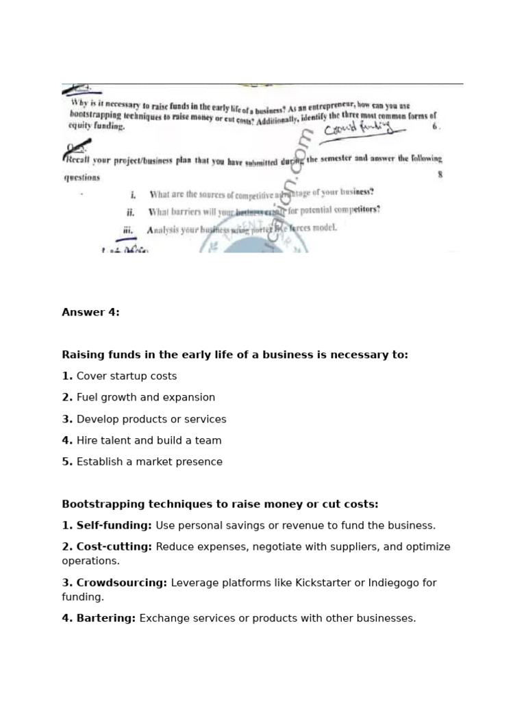 Entrepreneurship - Paper-2 | PDF | Entrepreneurship | Startup Company