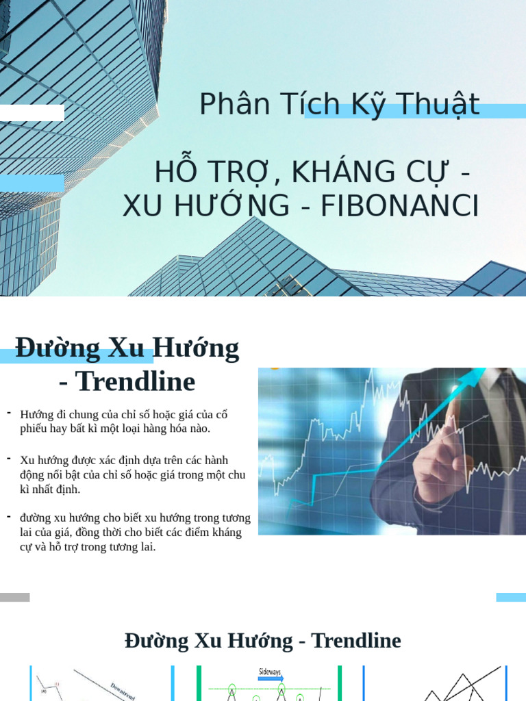 Bài 2 - Trendline, Kháng C - H TR, Fibo | PDF