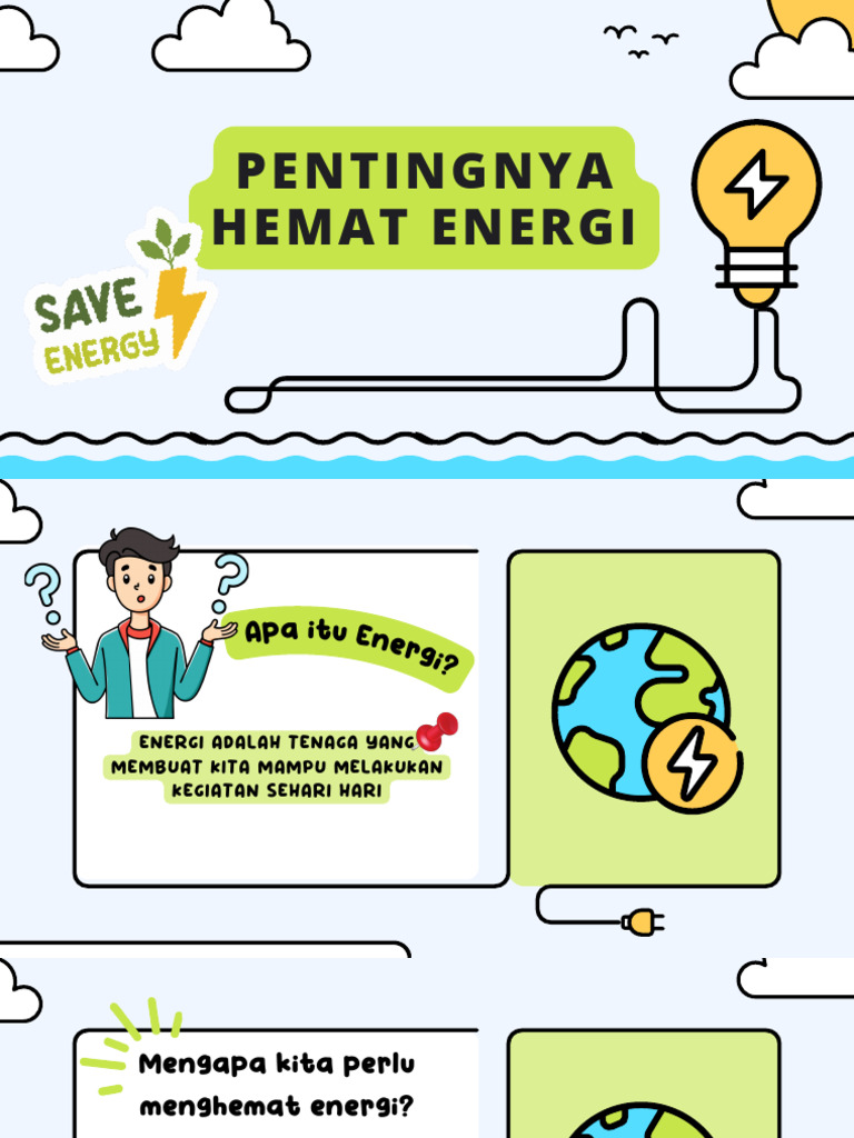 Presentasi Hemat Energi | PDF