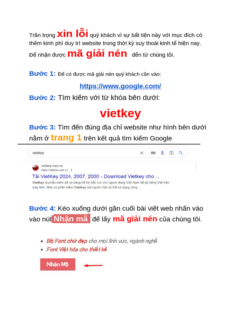 Font CH Báo Chí - Vietkey | PDF