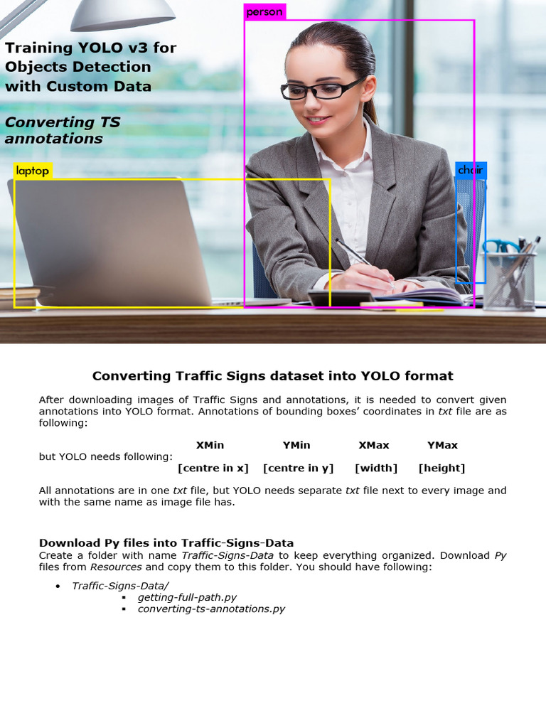 Converting Traffic Signs Dataset To YOLO Format | PDF | Computer File ...