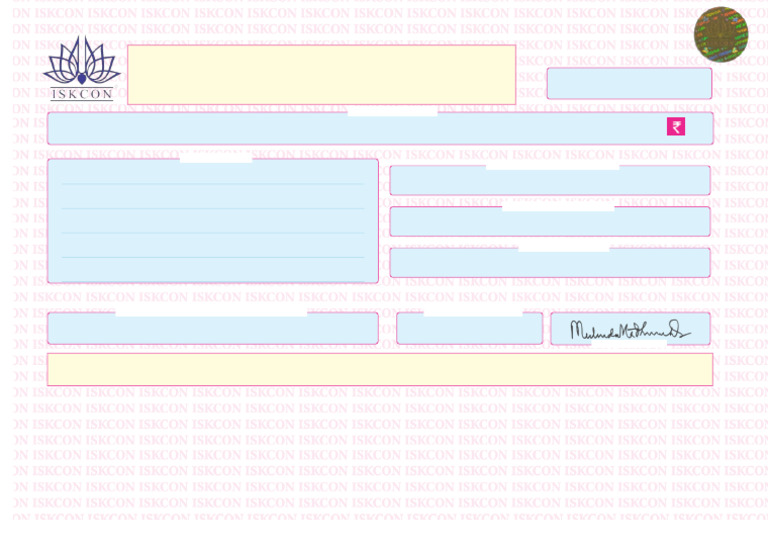 80G Receipt PDF Blank Form | PDF | Krishna | Hinduism