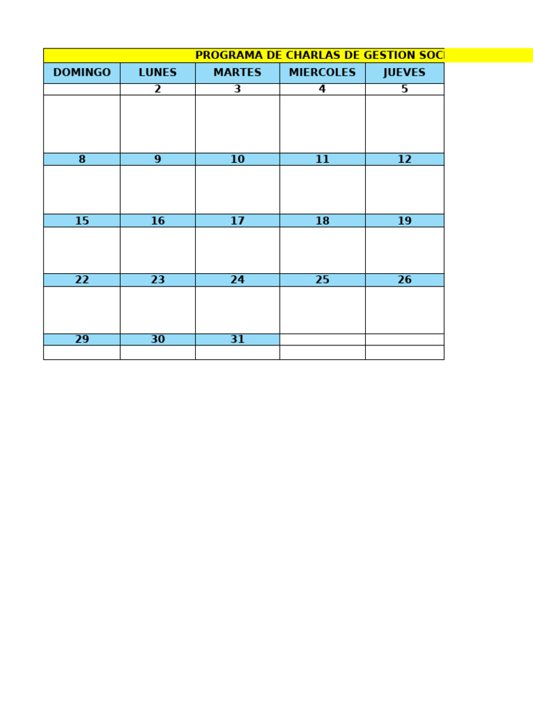 Programa de Pgs | PDF