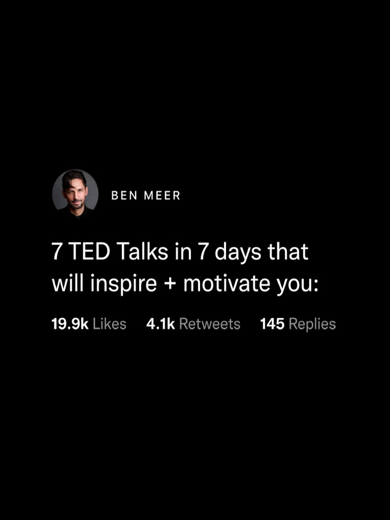 7 Ted Talks That Will Change Your Mindset 1731952558 | PDF