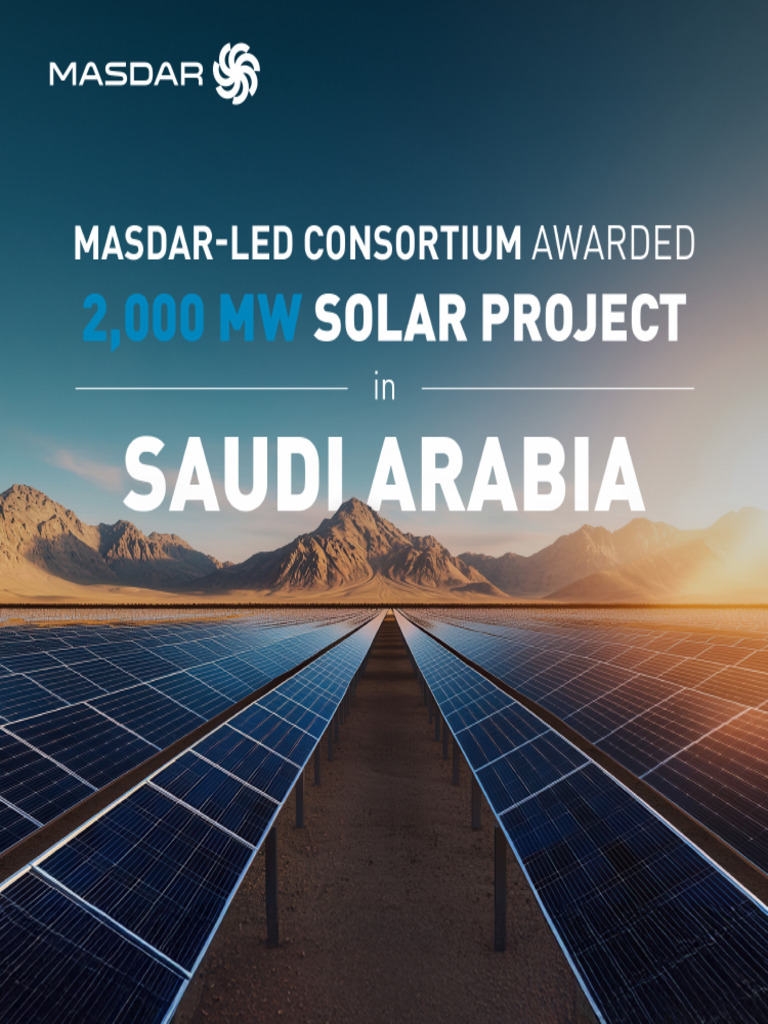 Masdar Pioneering Energy in Saudi Arabia 1731998848 | PDF