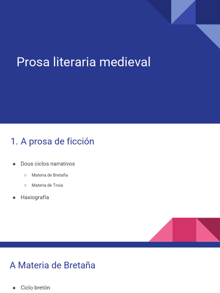 Prosa Medieval | PDF