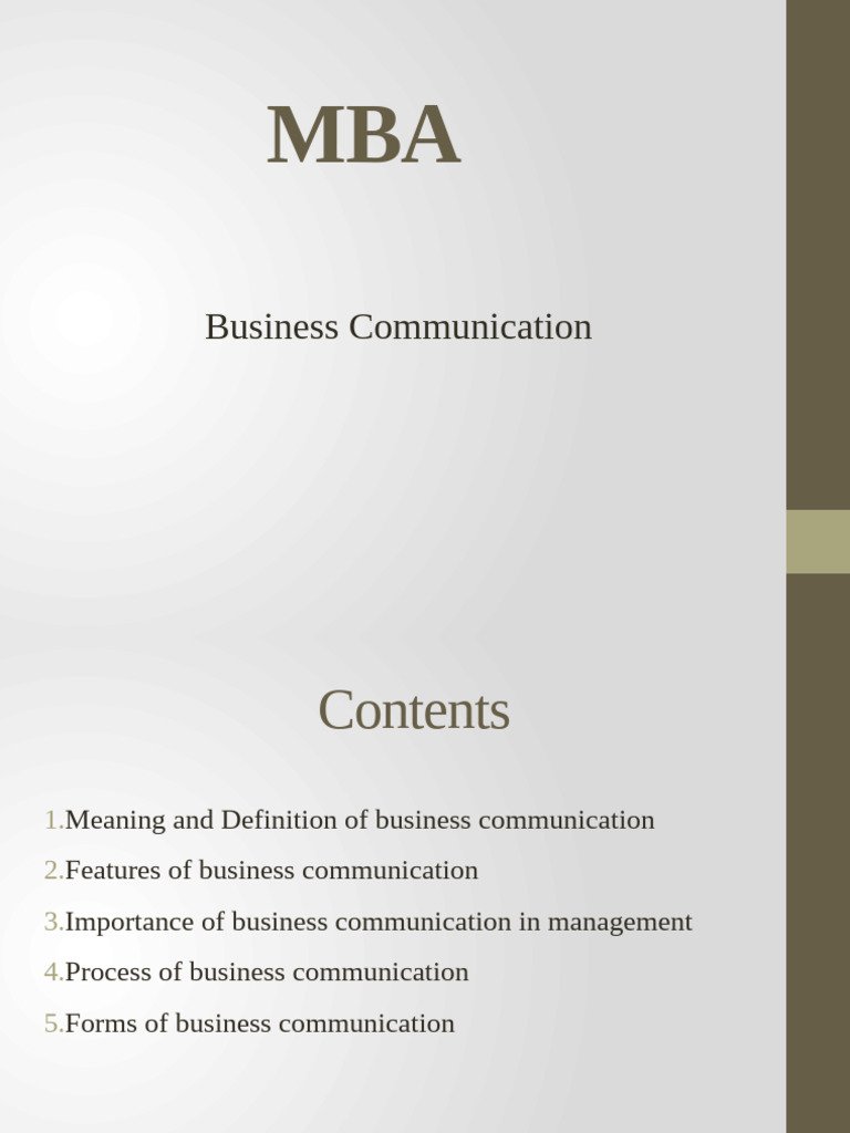 Business Communication Essentials Guide | PDF | Communication ...