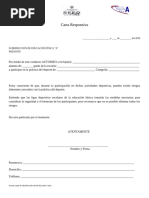 Carta Responsiva Futbol | PDF