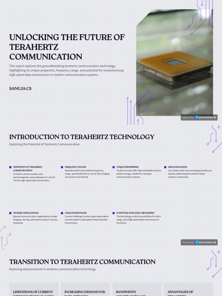 Terahertz Technology | PDF