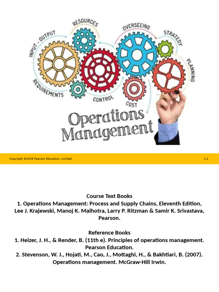Chapter 1- How Does Operations Create Value in a Business | PDF | Supply Chain | Supply Chain ...