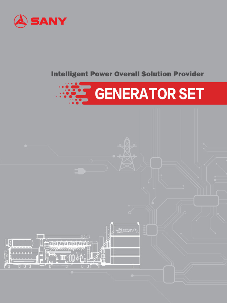 SANY Generator Set Brochure Inquiry - 193151 | PDF | Insulator ...
