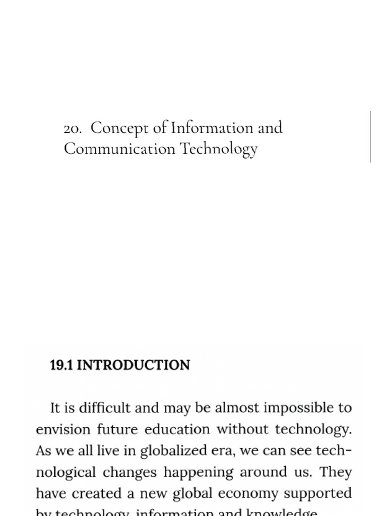 Unit-1 ICT Based Learning | PDF