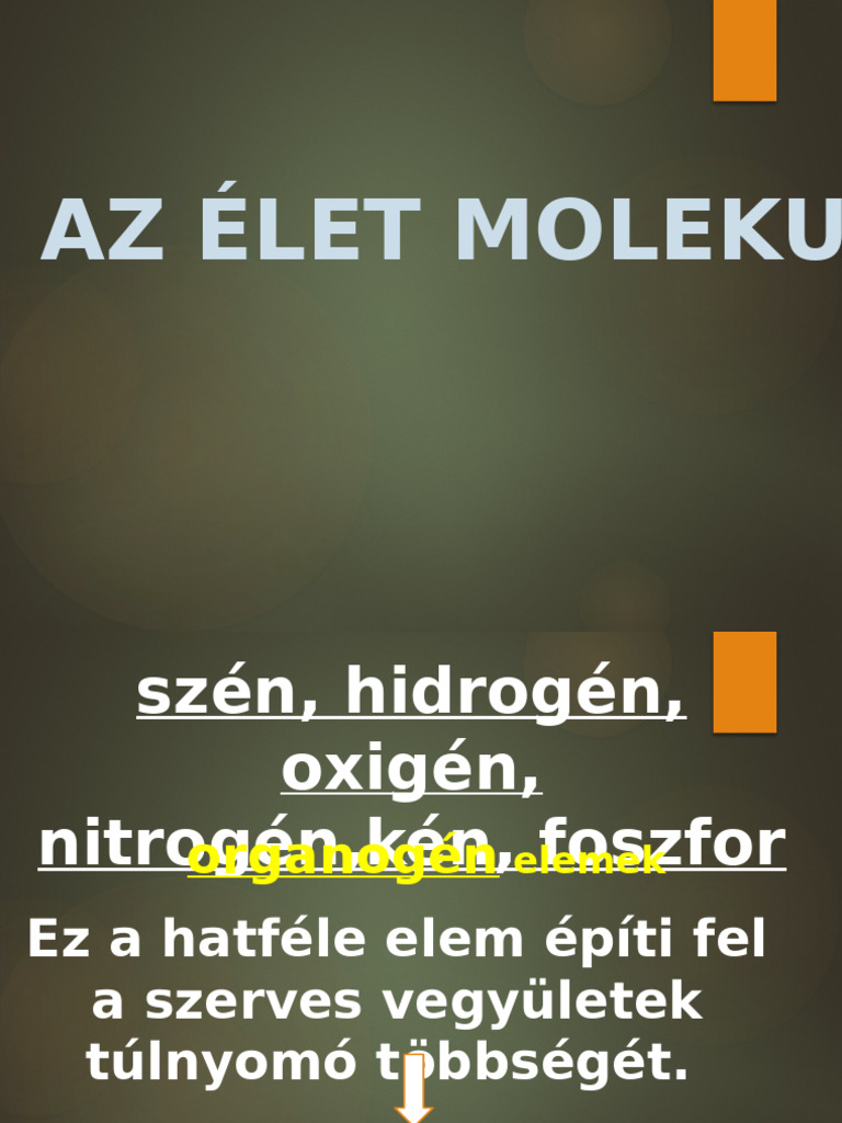 Az Élet Molekulái | PDF