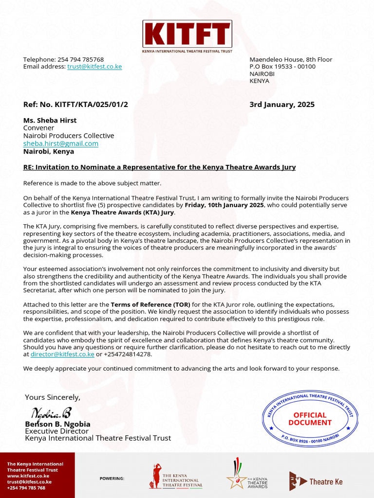 Official - Nairobi Producers Collective | PDF | Kenya