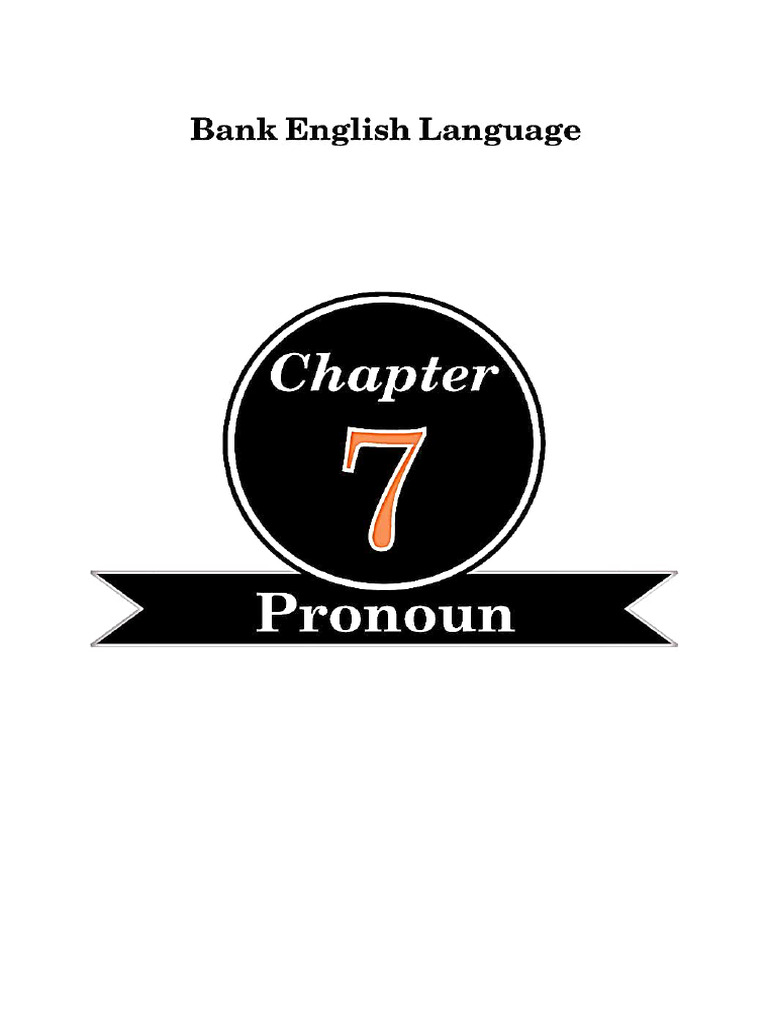 Pronoun English Notes Pdf