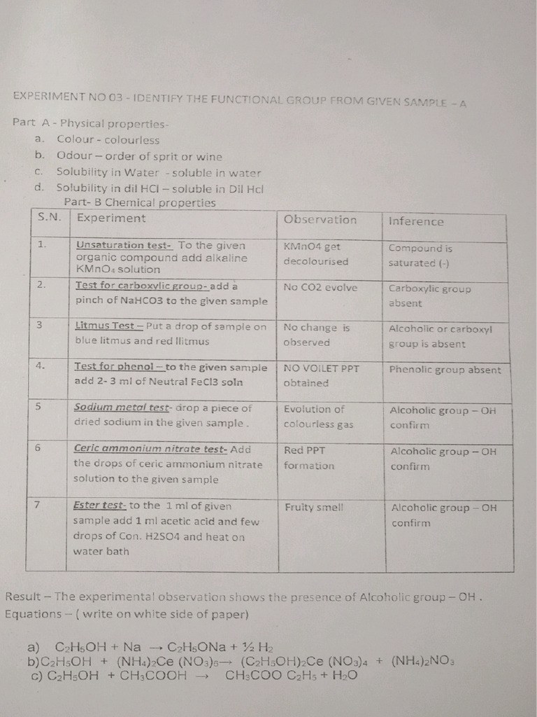 5 Functional Group Alcohol, Phenol, Aldehyde, Ketone, C-Acid | PDF