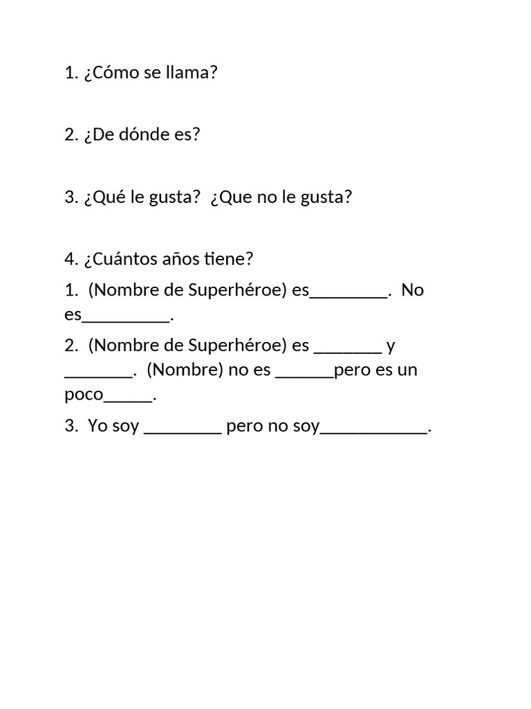 Super Hero Learner Profile | PDF