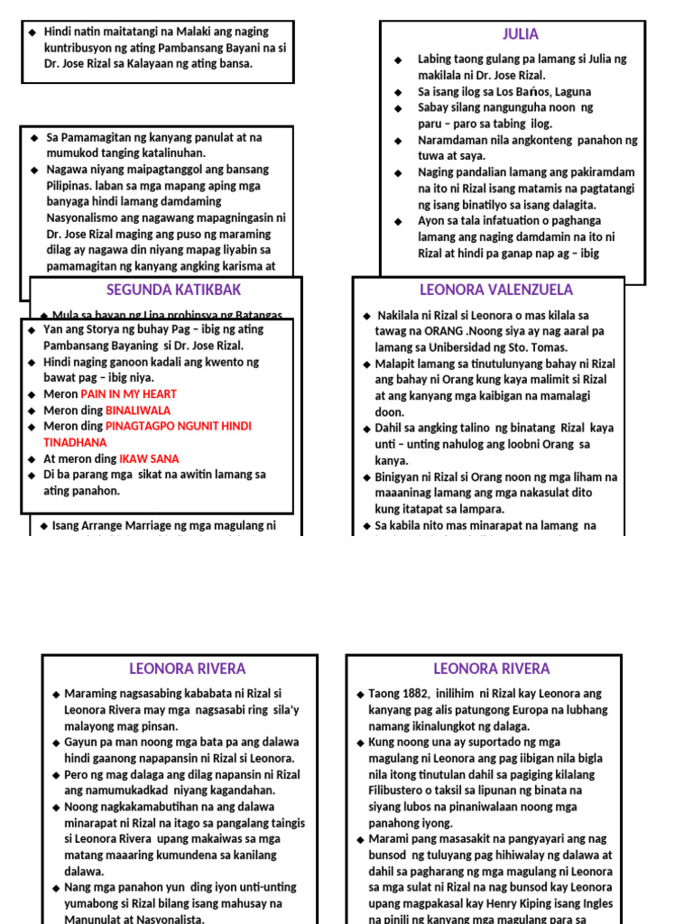 Babae Ni Rizal | PDF