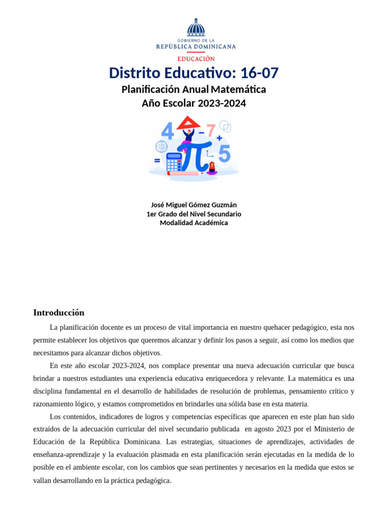 Matematica 1ro | PDF | Geometría | Matemáticas
