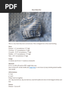 Fish and Chip Babies Knitting Pattern | PDF | Knitting | Sweater