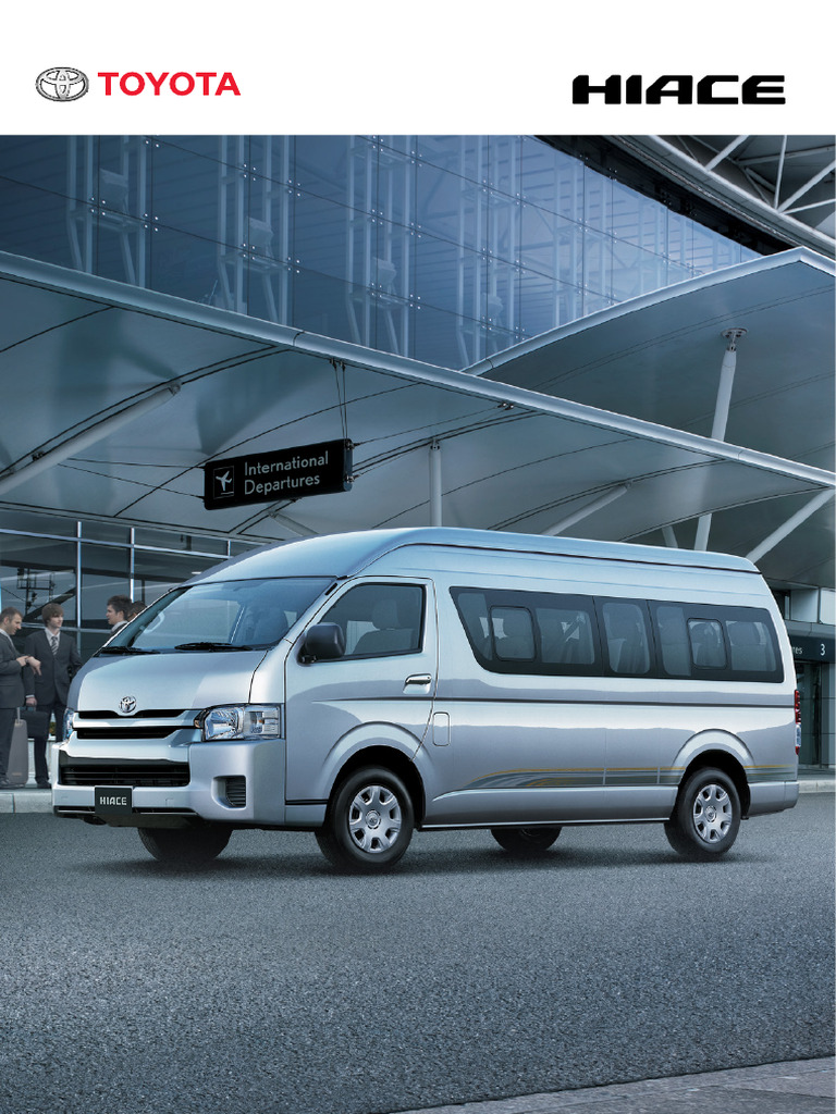 Hiace Old Generation Brochure كتالوج هاى ايس | PDF
