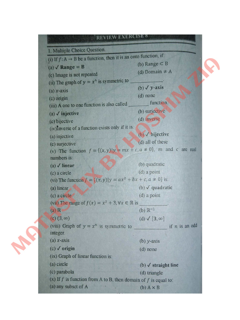 LECTURE 08 FUNCTIONS AND GRAPHS | PDF