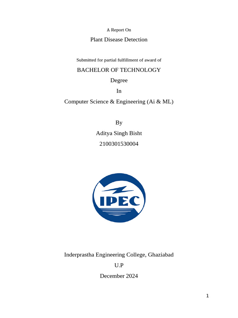 MiniProj Revised | PDF | Machine Learning | Elisa