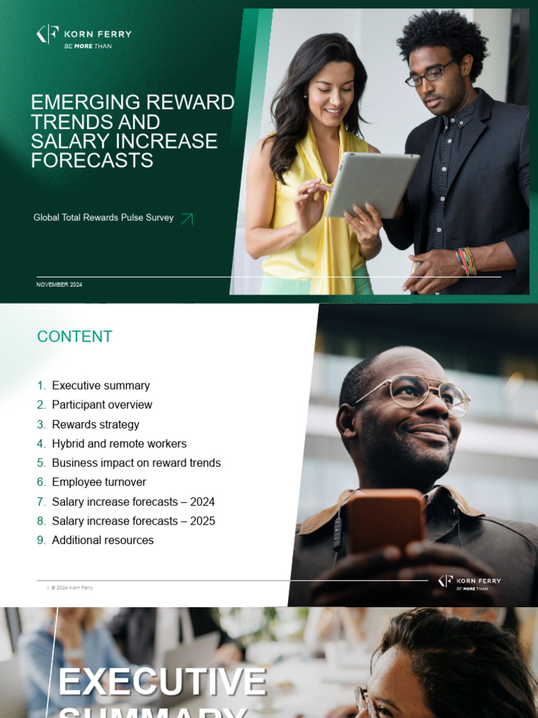 Global Total Rewards Trends 2024-2025 | PDF | Employee Retention ...