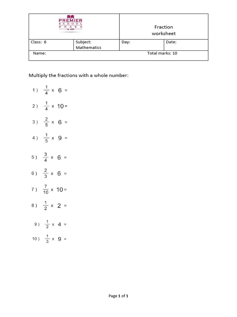 MTH_C6_HW_Unit-2_Multiplying fractions-2 | PDF
