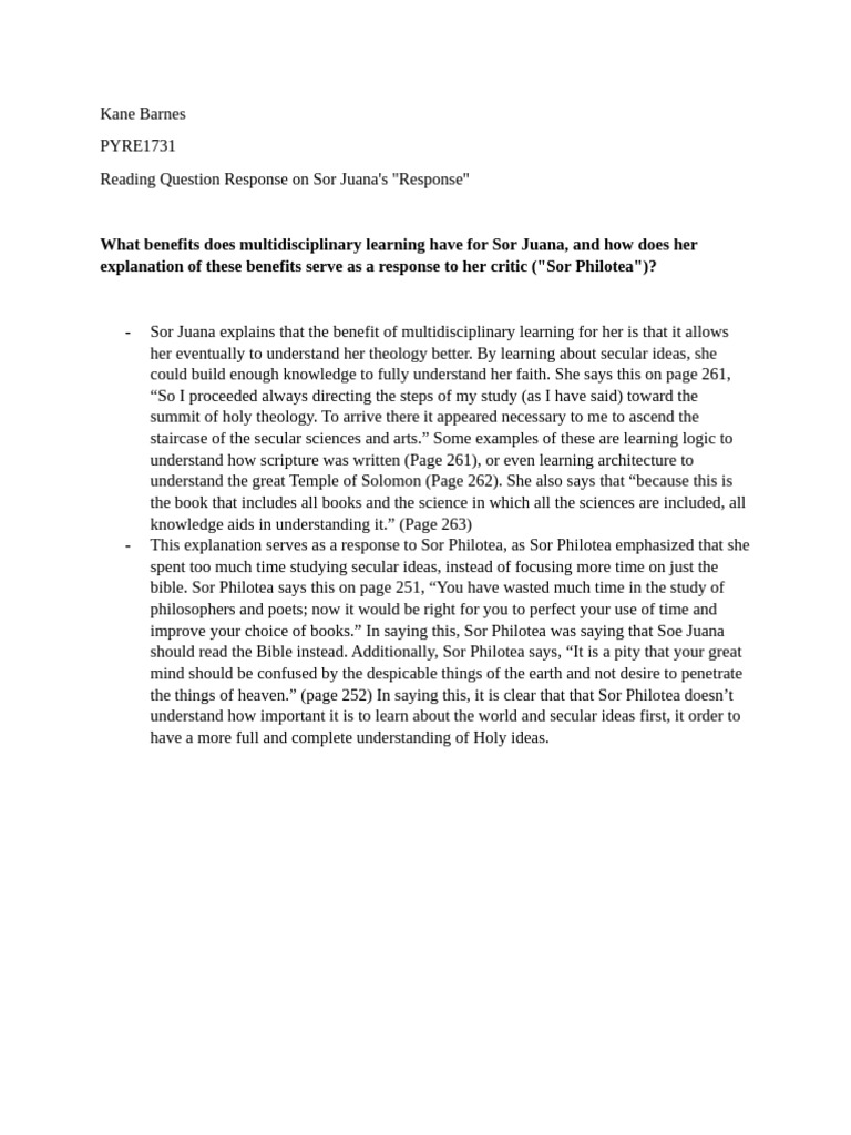 Reading Response 2 | PDF