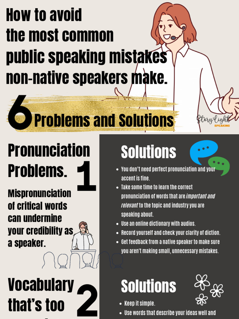 Public Speaking Mistakesv 2 LM | PDF | Linguistics | Human Communication
